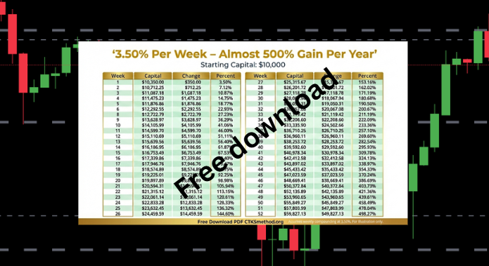 3.5% Profit Per Week Reference